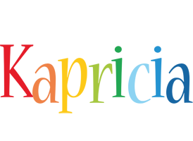 Kapricia Logo | Name Logo Generator - Smoothie, Summer, Birthday, Kiddo ...