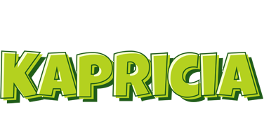 Kapricia Logo | Name Logo Generator - Smoothie, Summer, Birthday, Kiddo ...