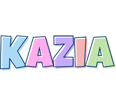 Kazia Logo | Name Logo Generator - Candy, Pastel, Lager, Bowling Pin ...