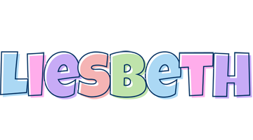 Liesbeth Logo | Name Logo Generator - Candy, Pastel, Lager, Bowling Pin ...