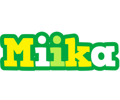 Miika Logo | Name Logo Generator - Popstar, Love Panda, Cartoon, Soccer ...