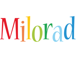 Milorad Logo | Name Logo Generator - Smoothie, Summer, Birthday, Kiddo ...