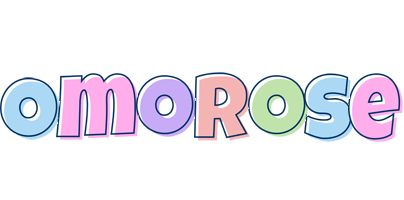 Omorose Logo | Name Logo Generator - Candy, Pastel, Lager, Bowling Pin ...