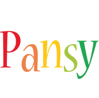 Pansy Logo | Name Logo Generator - Smoothie, Summer, Birthday, Kiddo ...