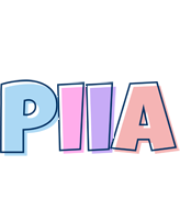 Piia Logo | Name Logo Generator - Candy, Pastel, Lager, Bowling Pin ...