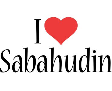 Sabahudin Logo | Name Logo Generator - I Love, Love Heart, Boots ...