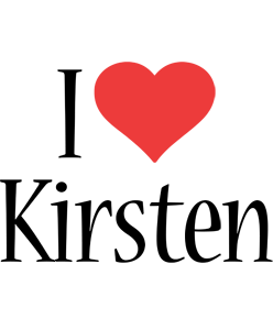 Kirsten Logo | Name Logo Generator - I Love, Love Heart, Boots, Friday ...